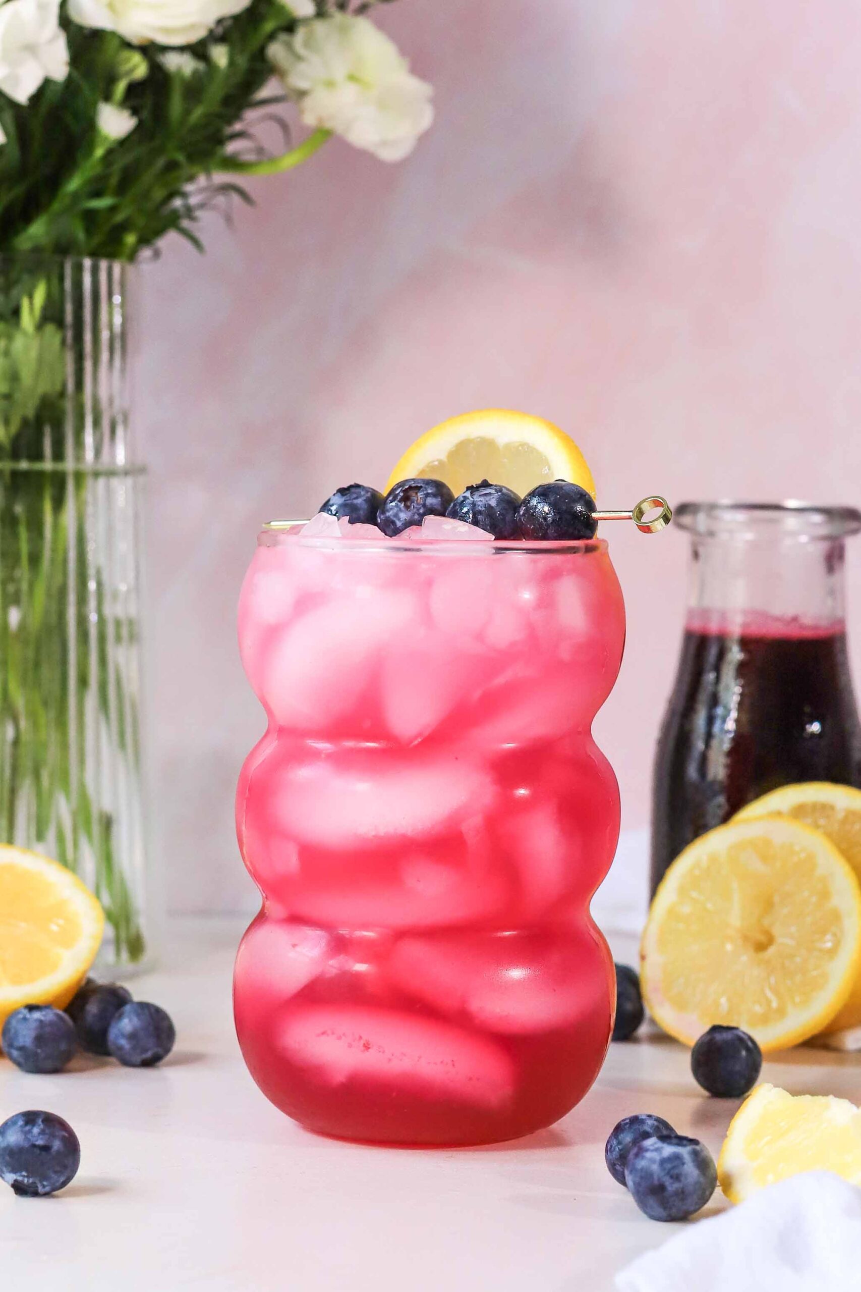 Blueberry Vodka Lemonade - bits + bites