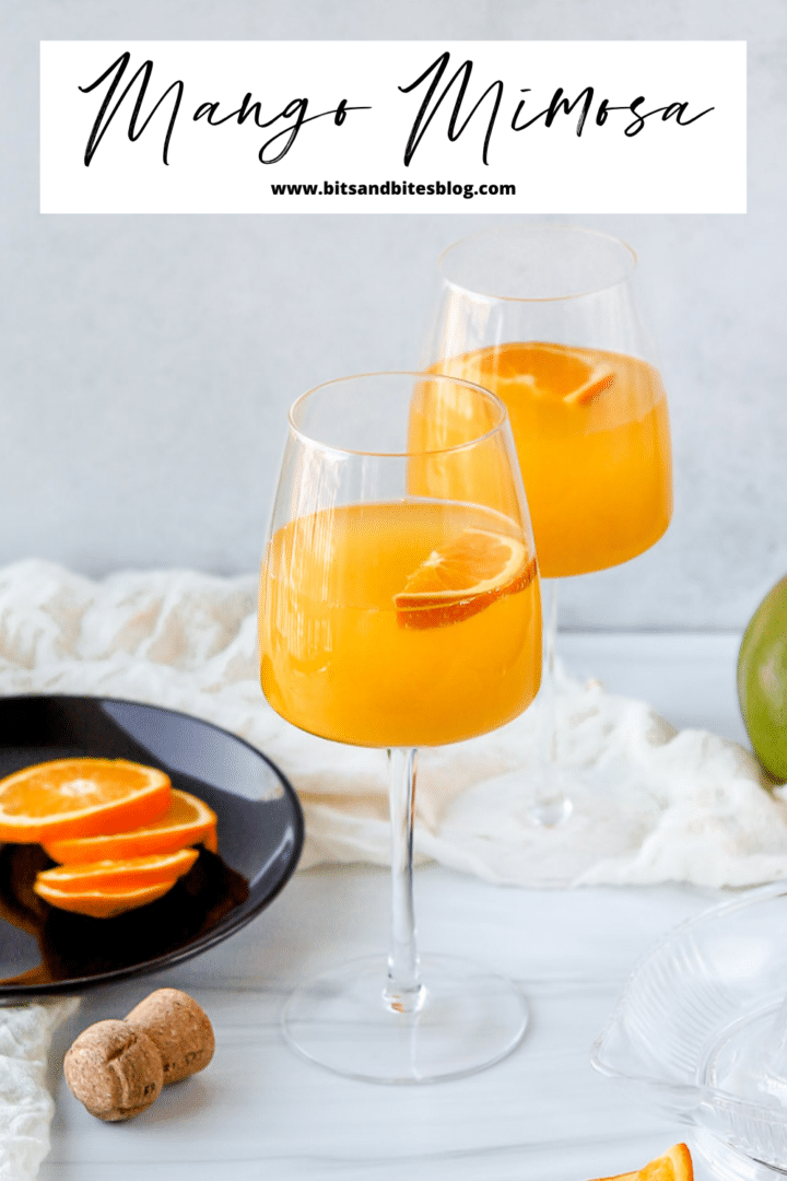 Mango Mimosa - bits and bites