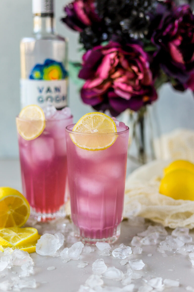 Purple Rain Cocktail - bits + bites