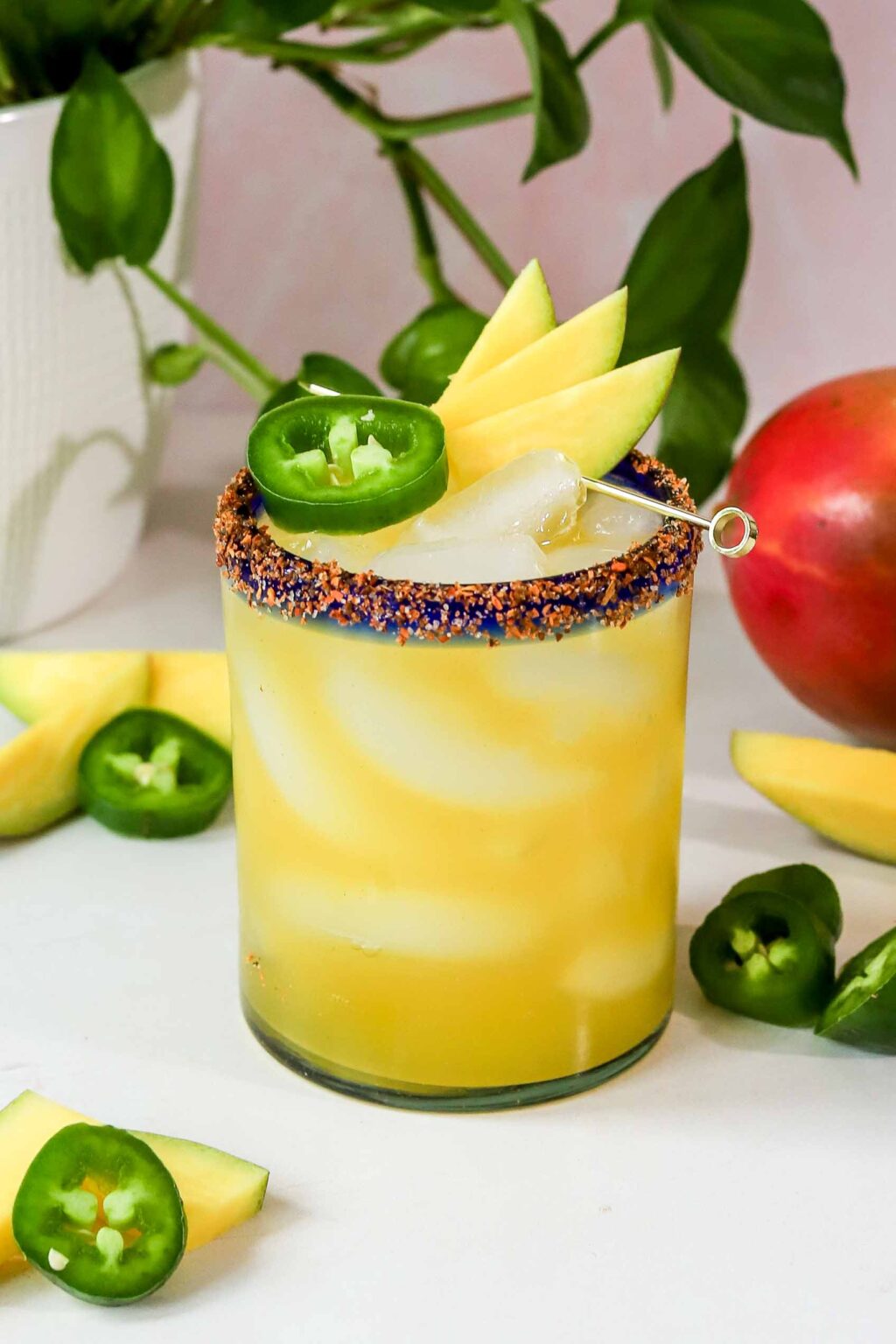 Spicy Mango Margarita - bits and bites