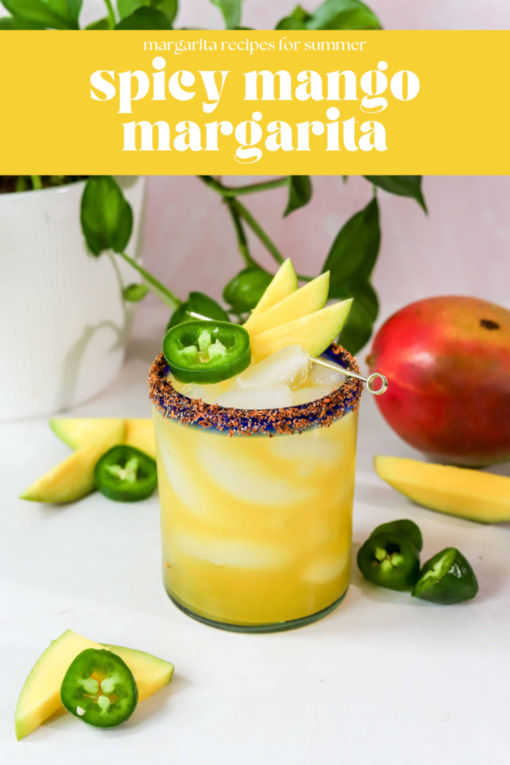 Spicy Mango Margarita - bits and bites