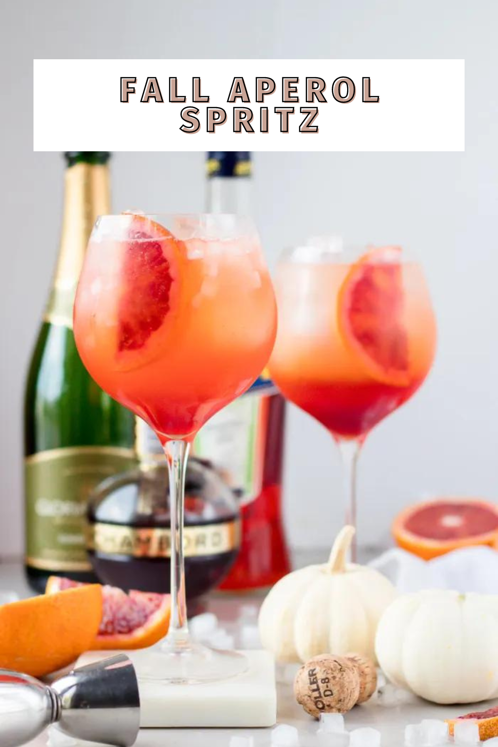 The Perfect Fall Aperol Spritz Recipe - bits and bites
