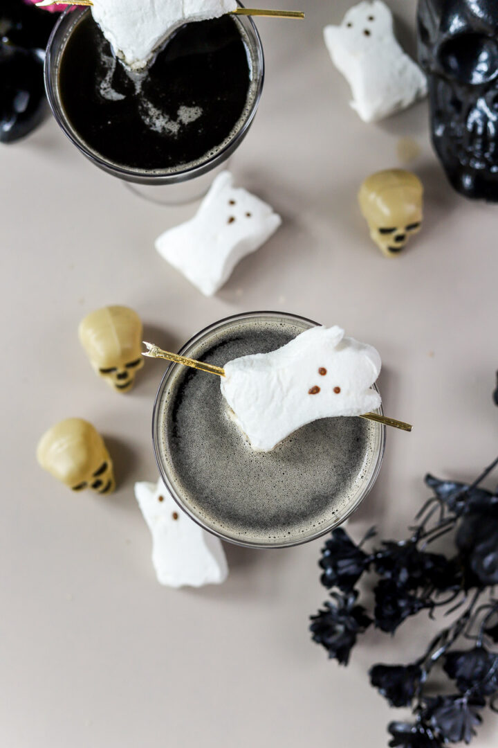 Ghost in the Graveyard Cocktail Recipe - bits and bites