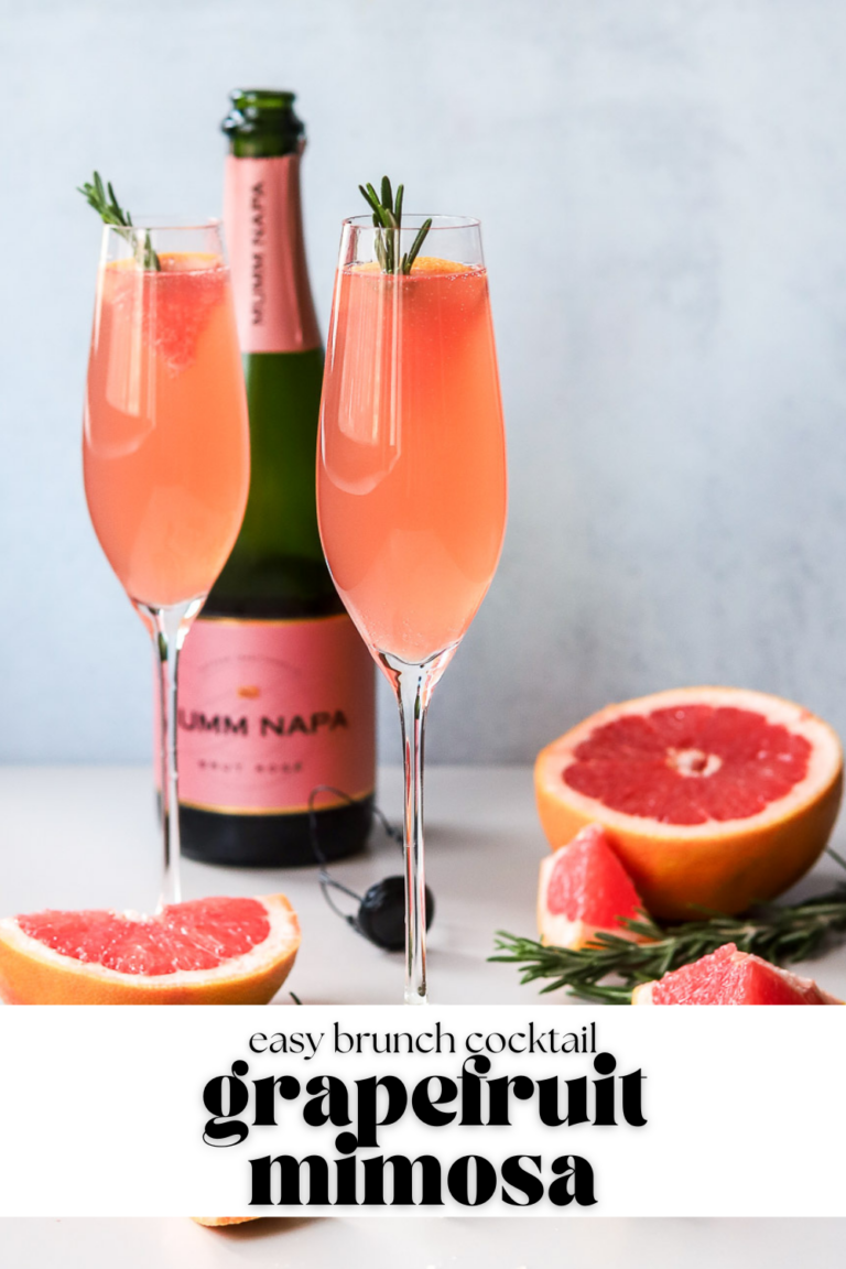 Grapefruit Mimosa - bits + bites