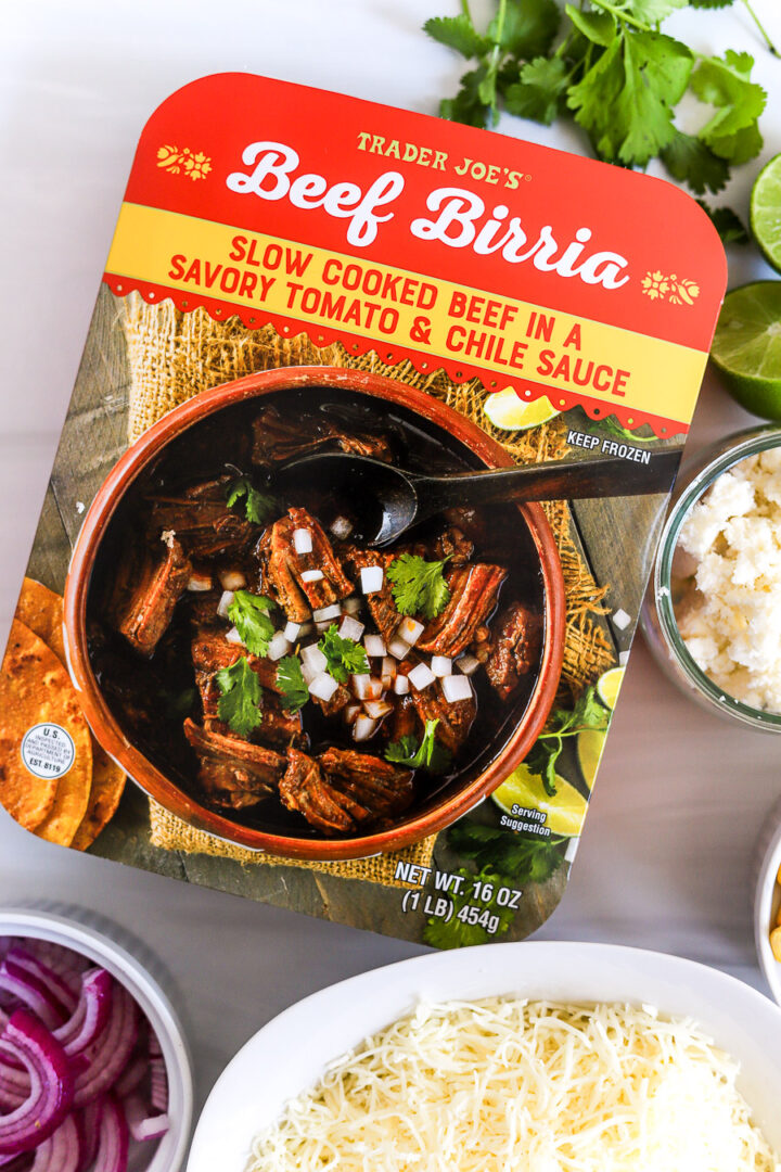 Birria Pizza (Easy Trader Joe's Birria Recipe!) - bits and bites