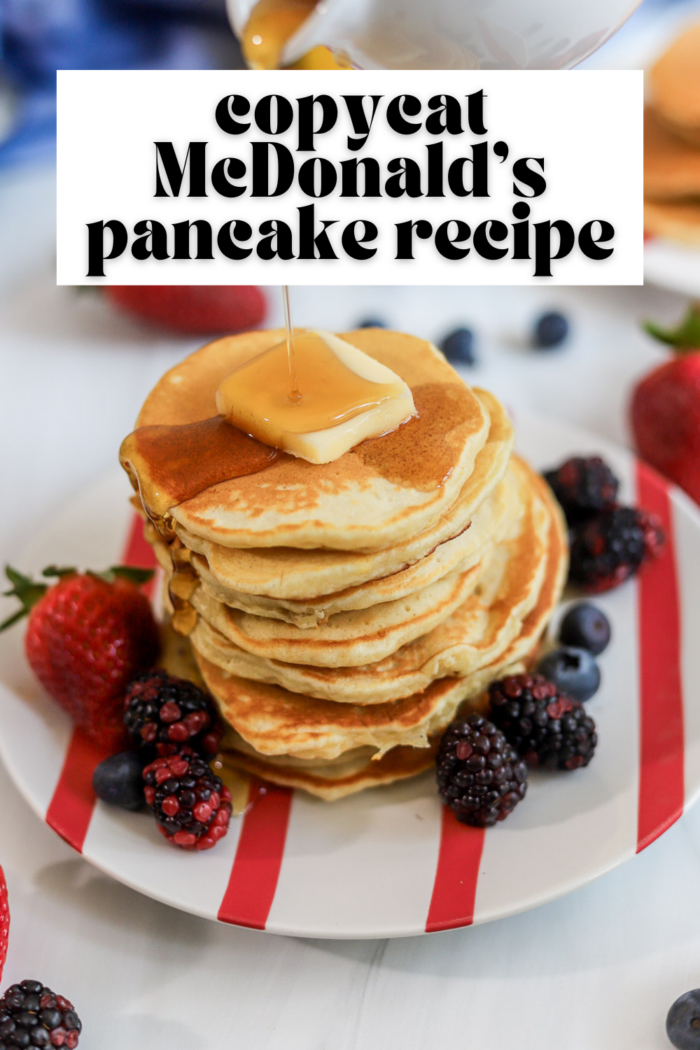 Copycat McDonald's Pancake Recipe - bits and bites