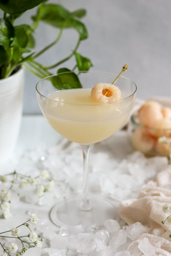 Lychee Martini - bits and bites