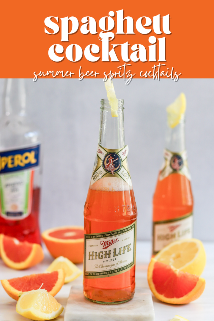 Spaghett Cocktail - bits and bites