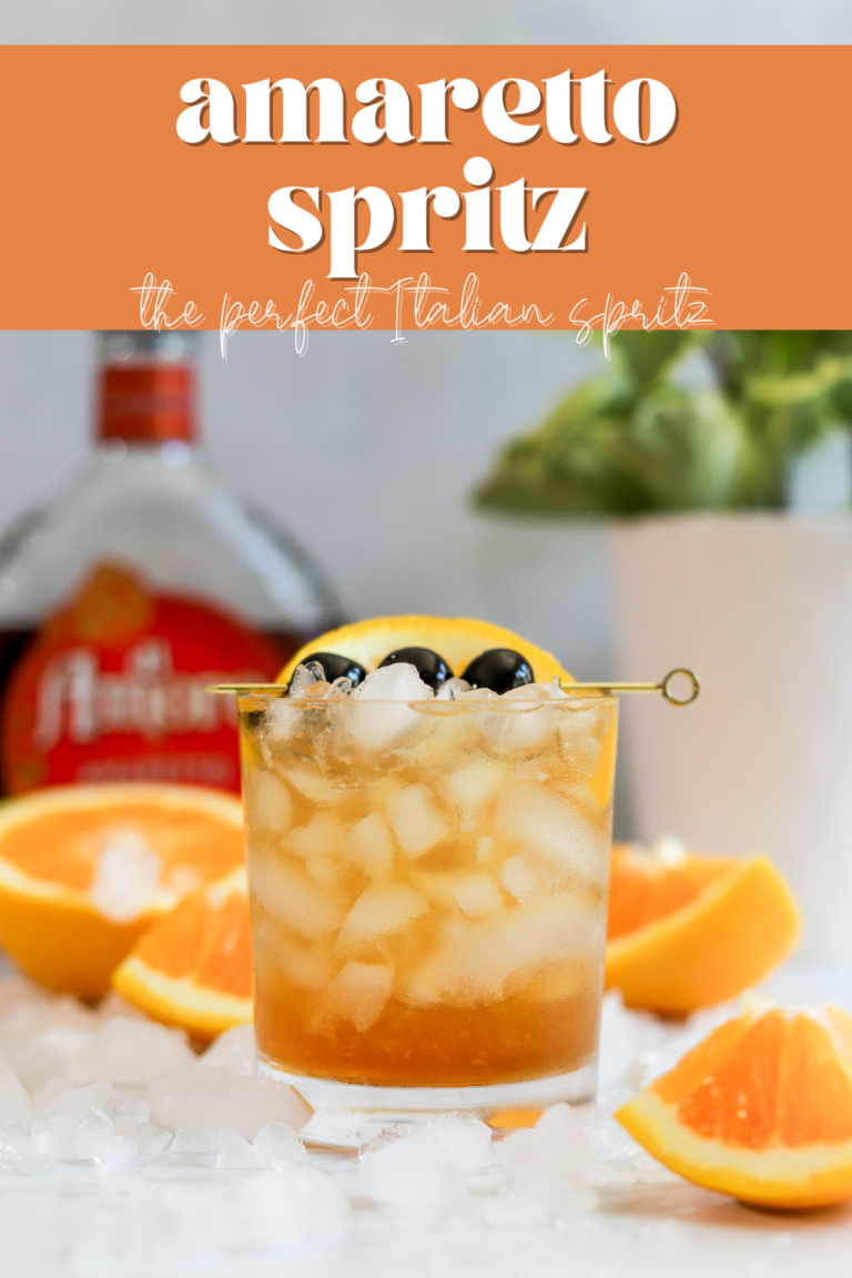 Amaretto Spritz - bits + bites