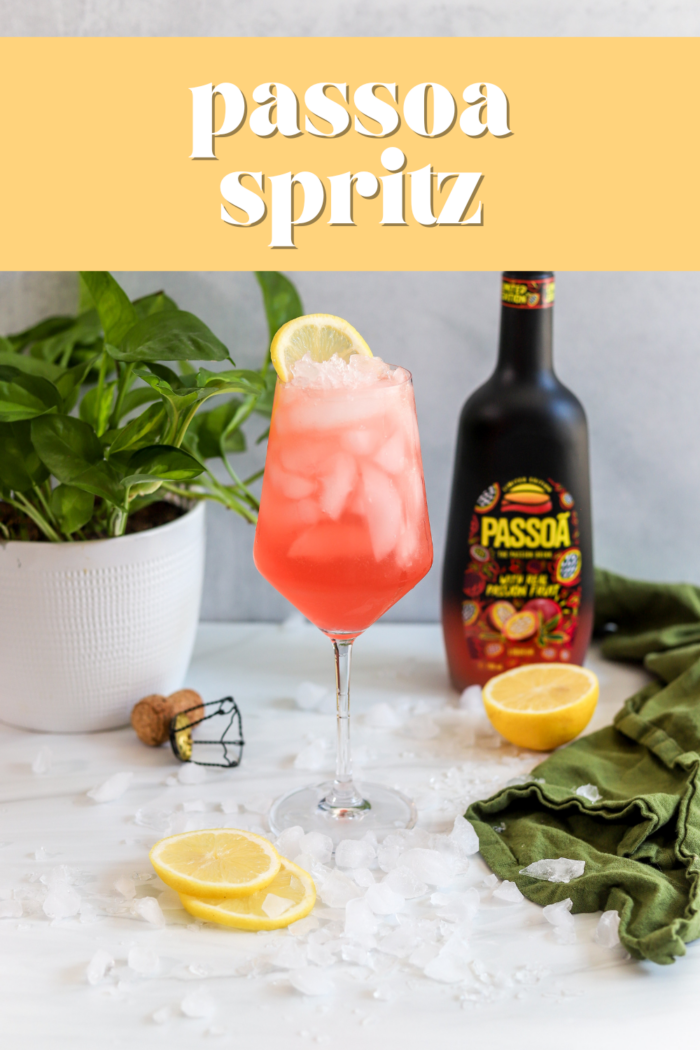 Passoa Spritz - bits + bites