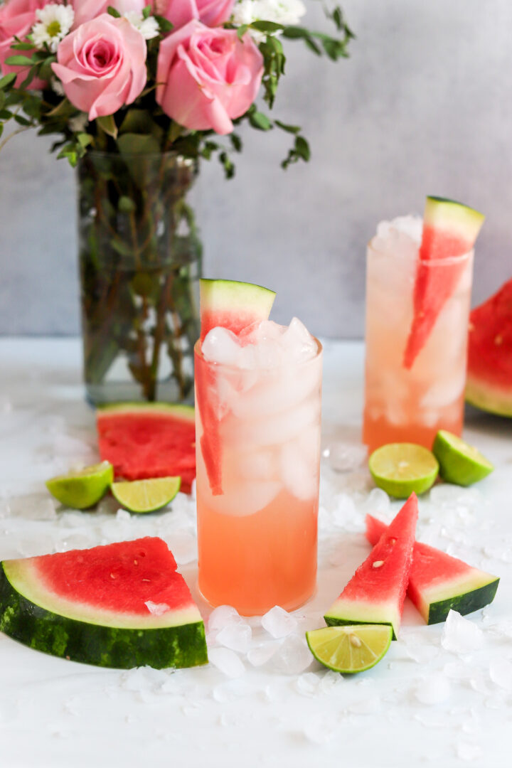 Watermelon Tequila Spritzer Recipe - bits and bites