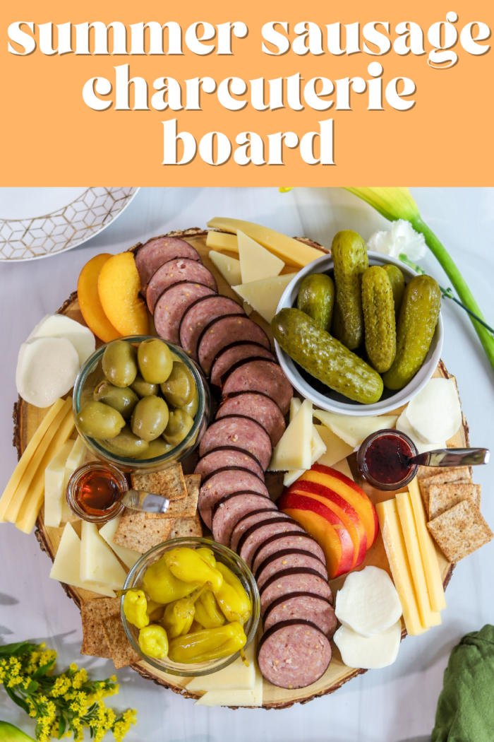 Best Cheese with Summer Sausage - bits and bites