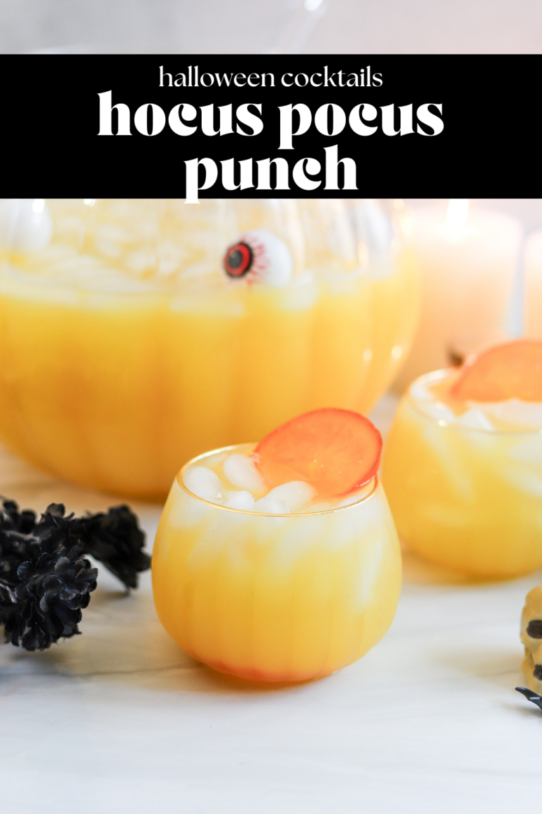Hocus Pocus Punch - bits and bites