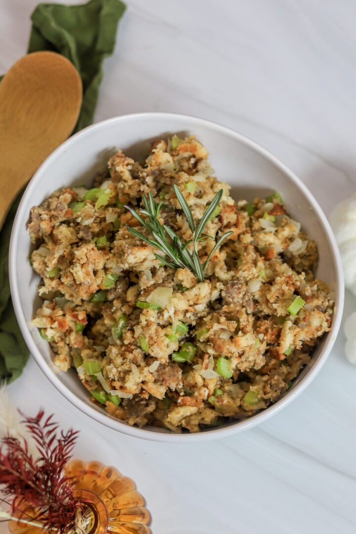 Upgraded Boxed Stuffing Recipe - bits + bites