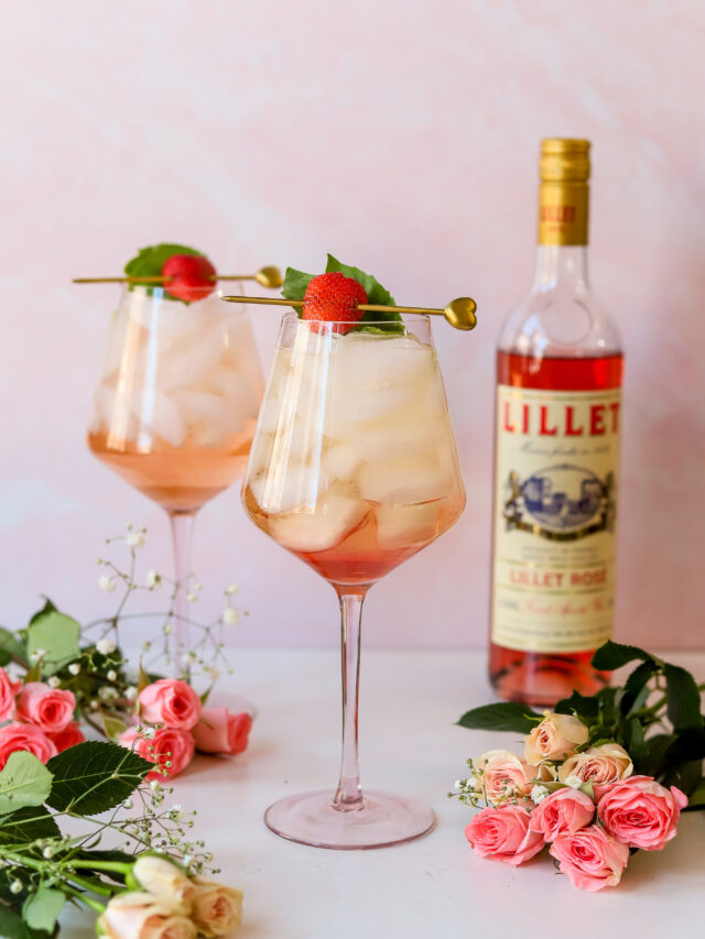 Lillet Spritz Recipe (refreshing & easy!) - bits and bites