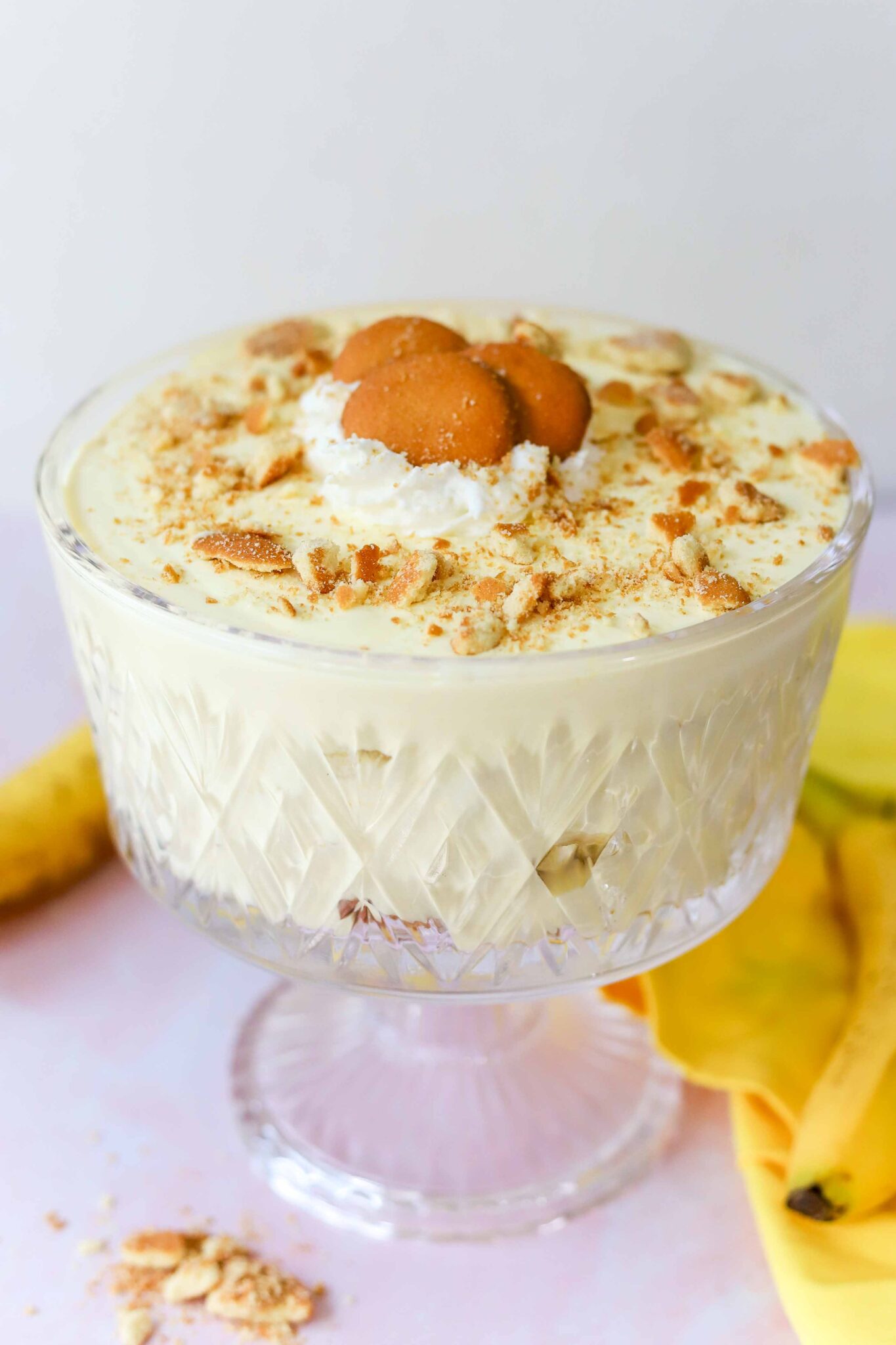Easy Banana Pudding with Jello Instant Pudding - bits and bites