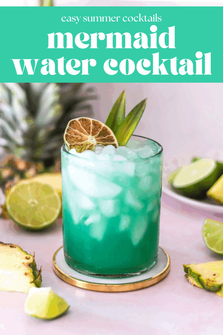 Mermaid Water Cocktail - bits + bites