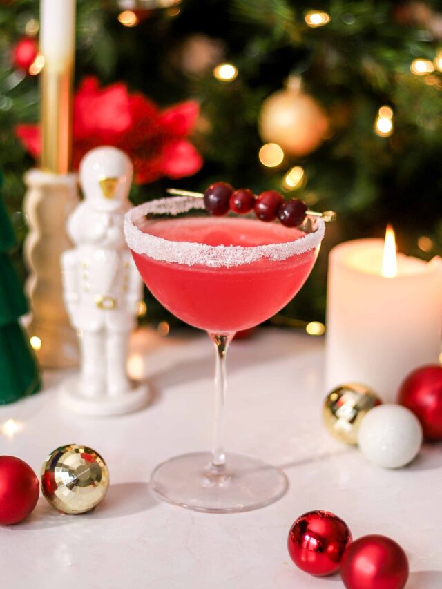 Christmas Cosmopolitan - bits and bites