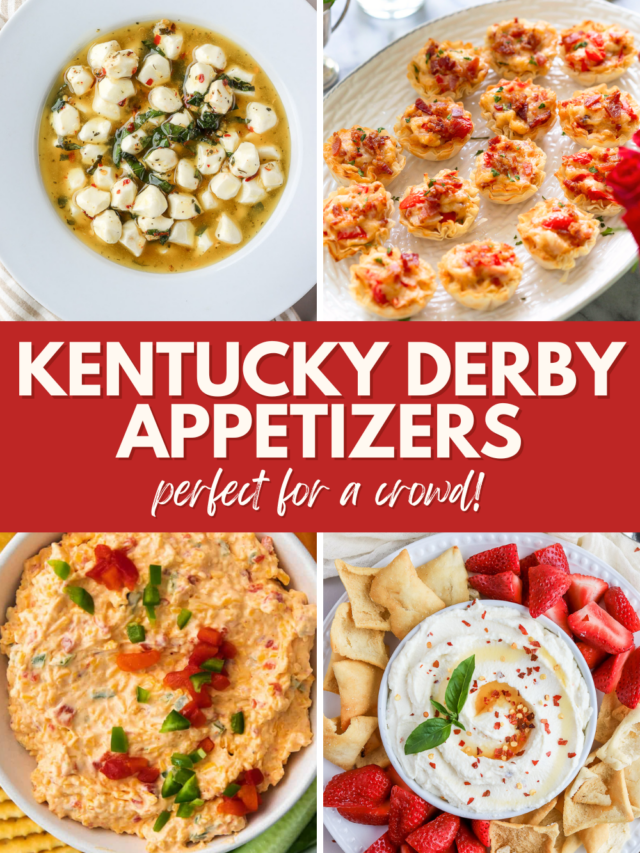 Kentucky Derby Appetizers for a Crowd - bits + bites