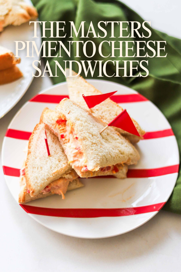 The Masters Pimento Cheese Sandwiches - bits + bites